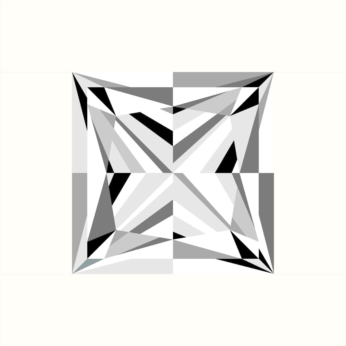 3rd Story Workshop : Princess Cut Paper Piecing Pattern — DEAR GEMINI