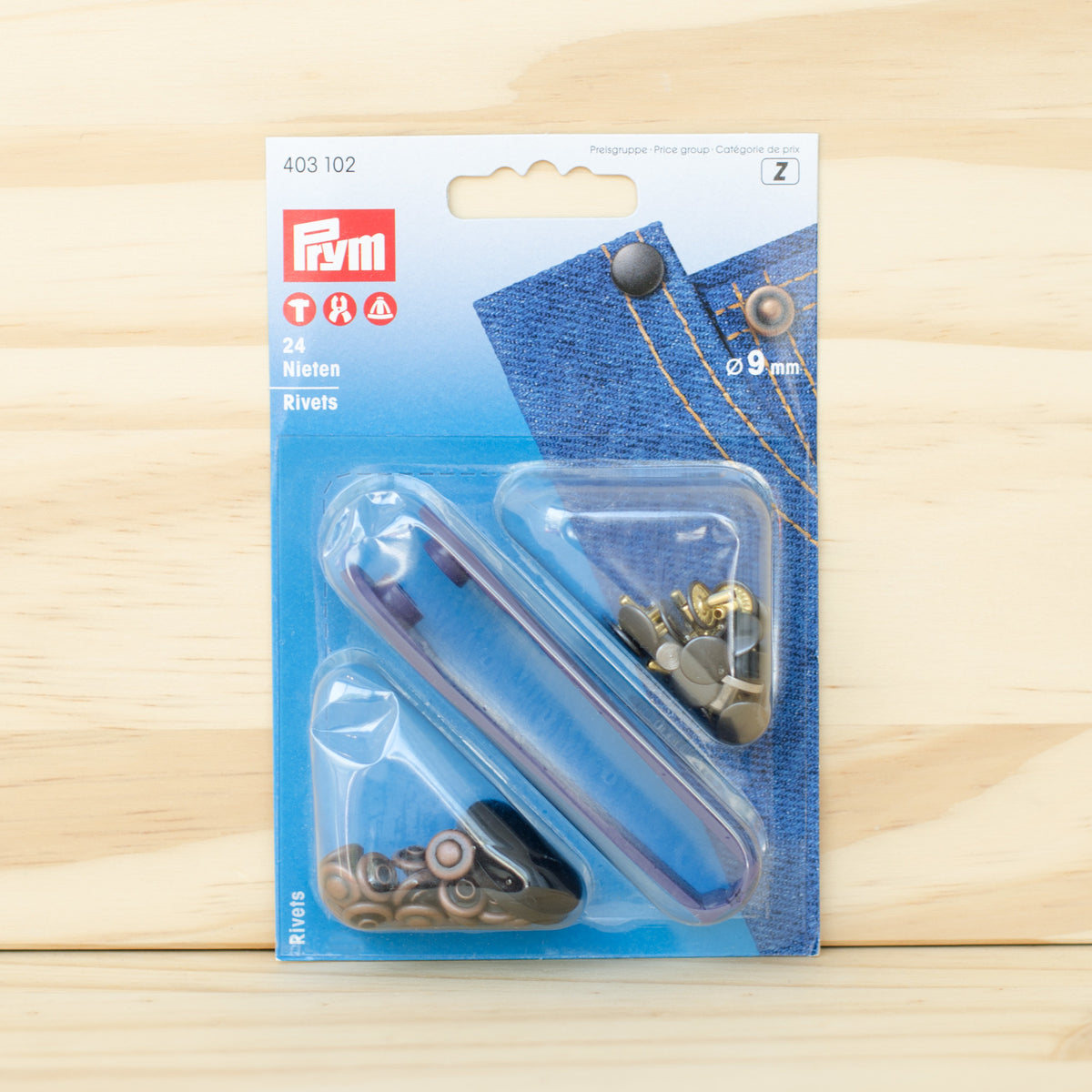 Prym : Copper Jean Rivets — DEAR GEMINI